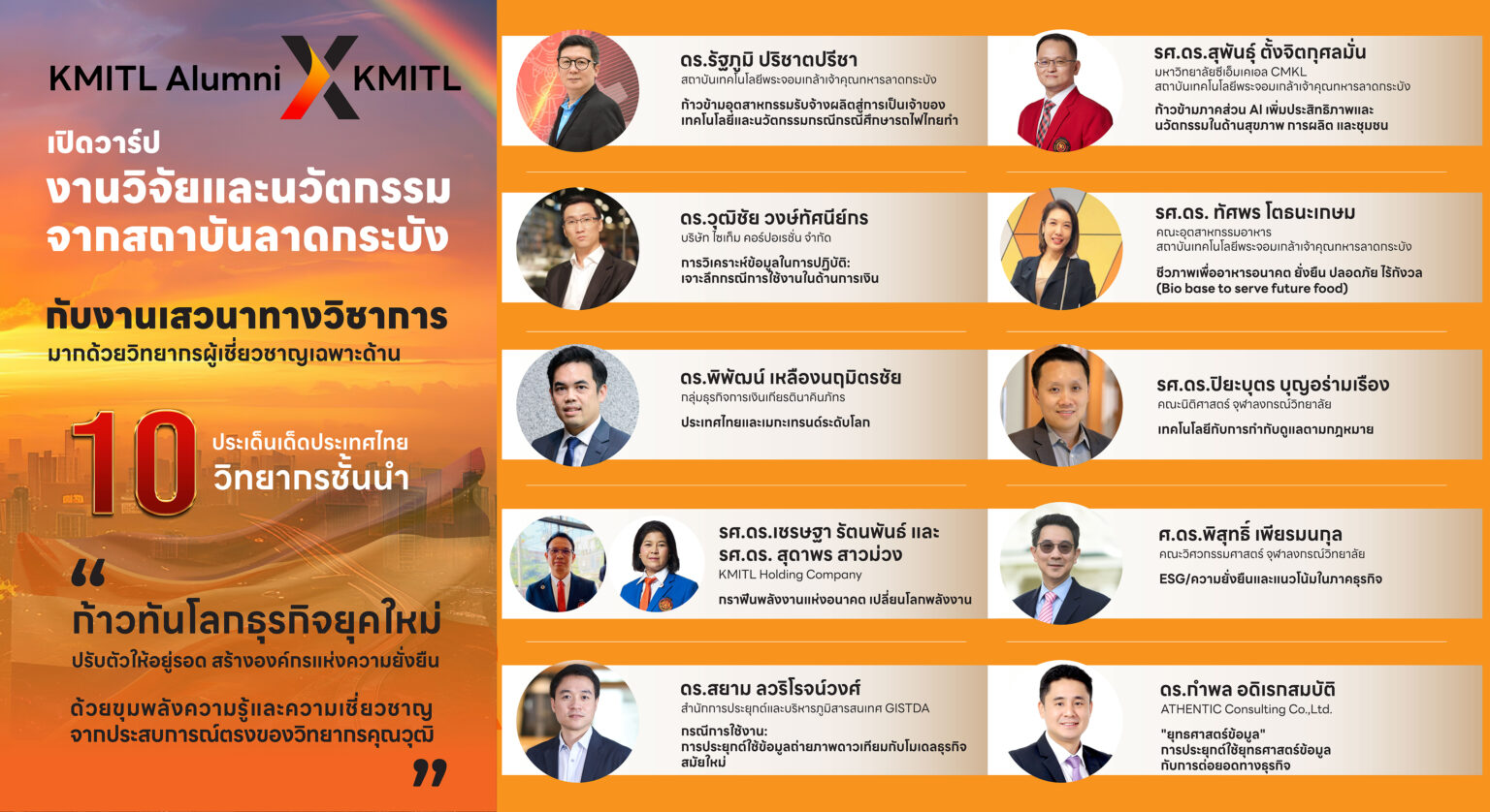 KMITL CONNEXT – สมาคมศิษย์เก่า สถาบันเทคโนโลยีพระจอมเกล้าเจ้าคุณทหารลาดกระบัง เลขที่ 1 อาคาร ...